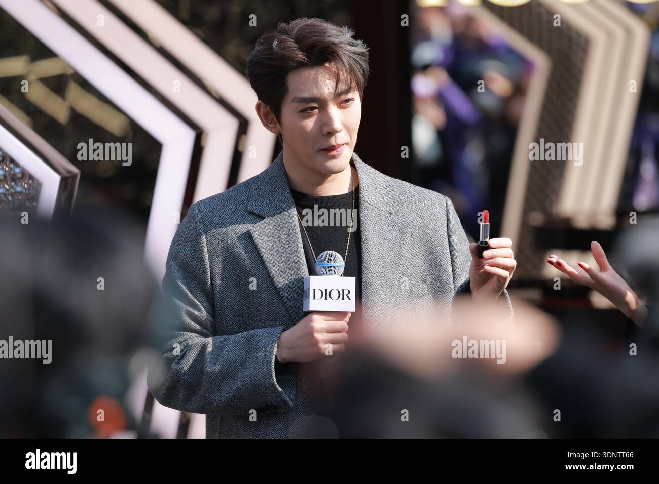 Chinese actor Deng Wei attends a Dior event in Chengdu City, southwest ...