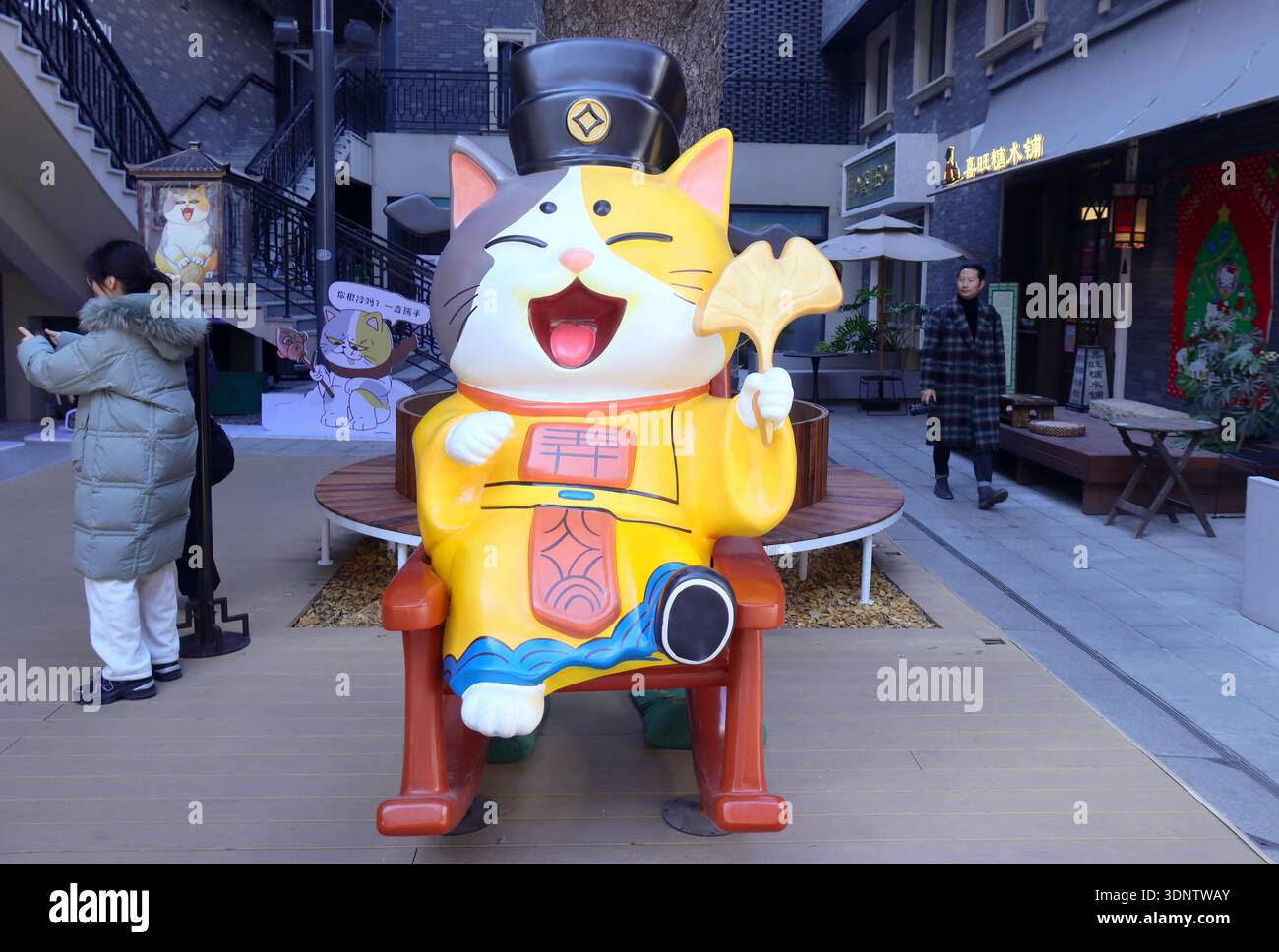 A cat-themed block opens as a pet-friendly cultural landmark in ...