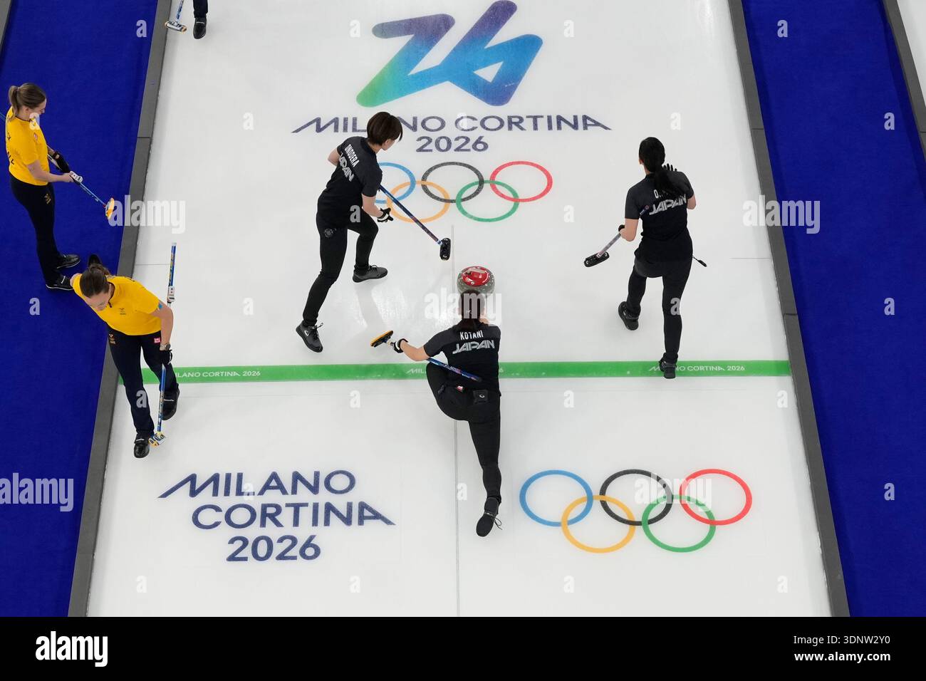 Japan's Anna Ohmiya, Kaho Onodera and Yuna Kotani compete against ...