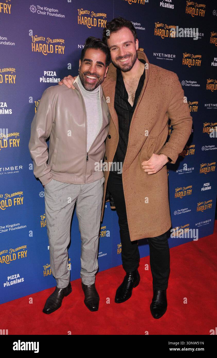 Ranj Singh and James Colebrook at the "The Unlikely Pilgrimage of ...