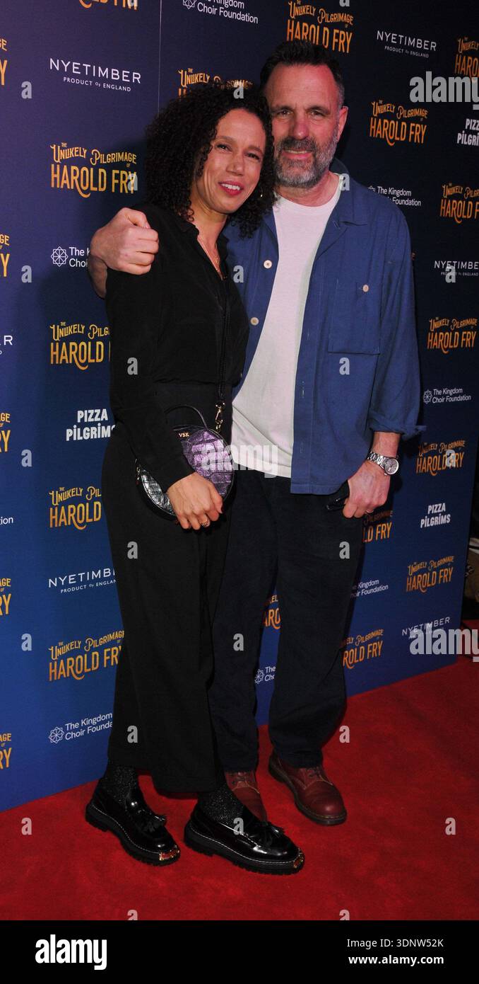 Vinette Robinson and guest at the "The Unlikely Pilgrimage of Harold ...
