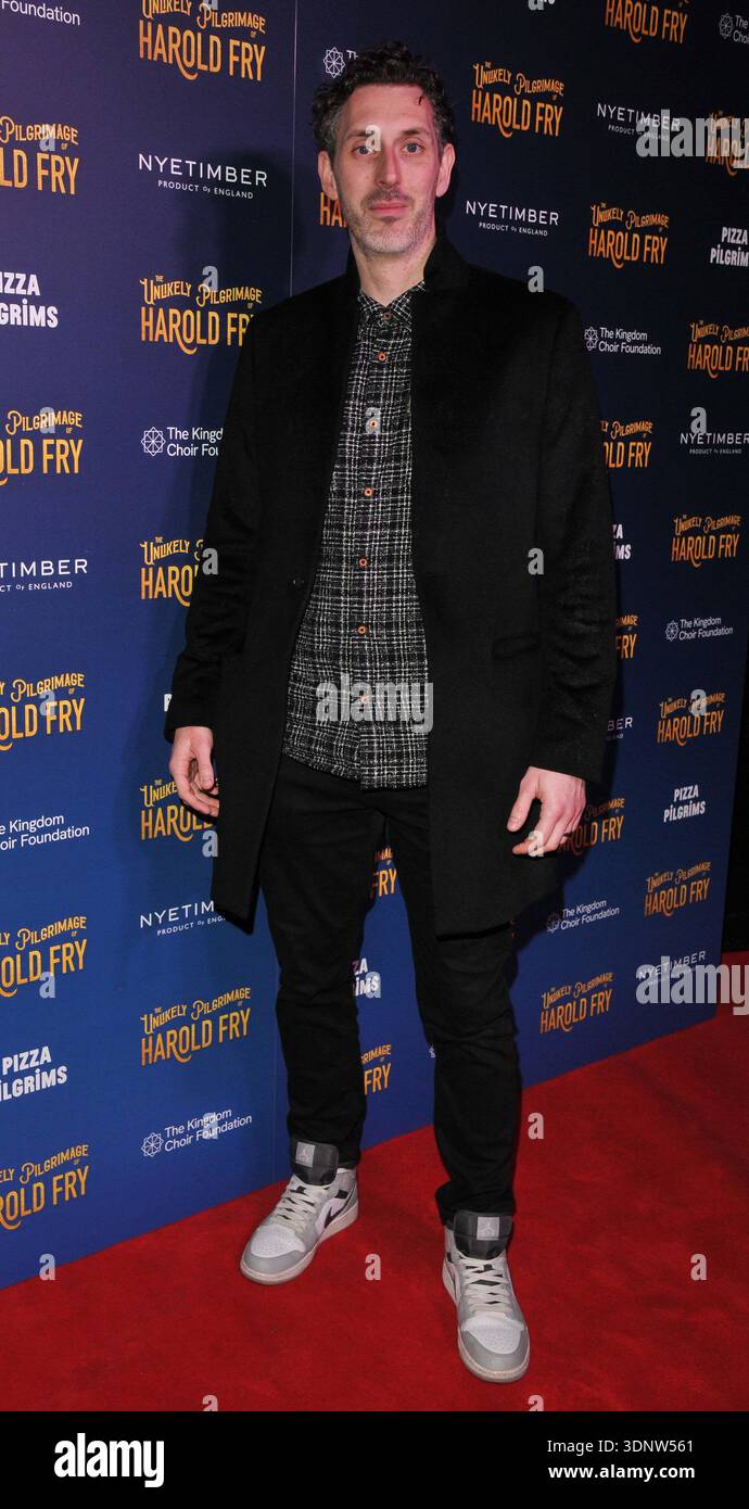 Blake Harrison at the "The Unlikely Pilgrimage of Harold Fry" musical ...