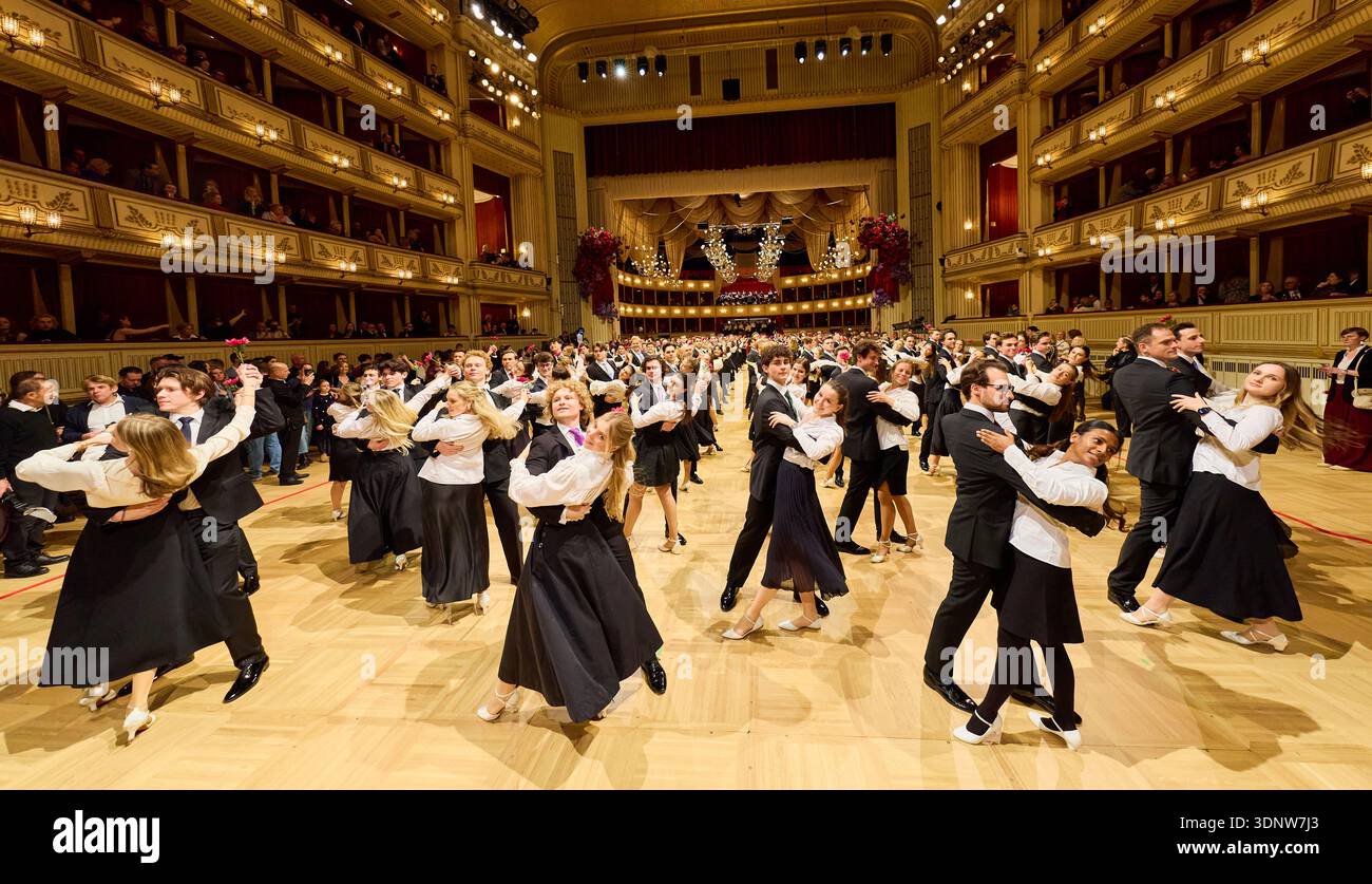 Vienna, Austria. 11th Feb, 2026. Rehearsal for the 2026 Opera Ball at ...