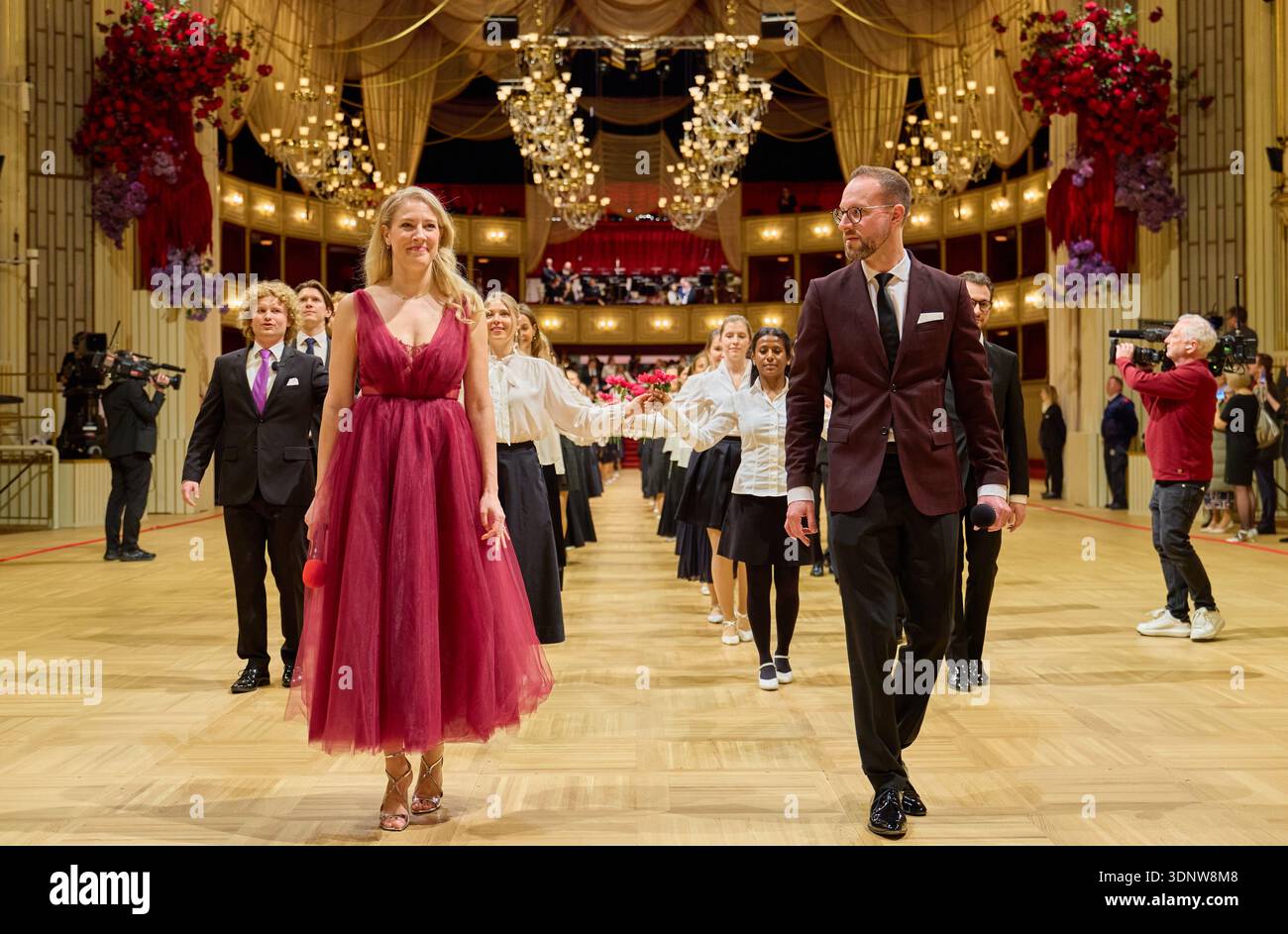 Vienna, Austria. 11th Feb, 2026. Rehearsal for the 2026 Opera Ball at ...