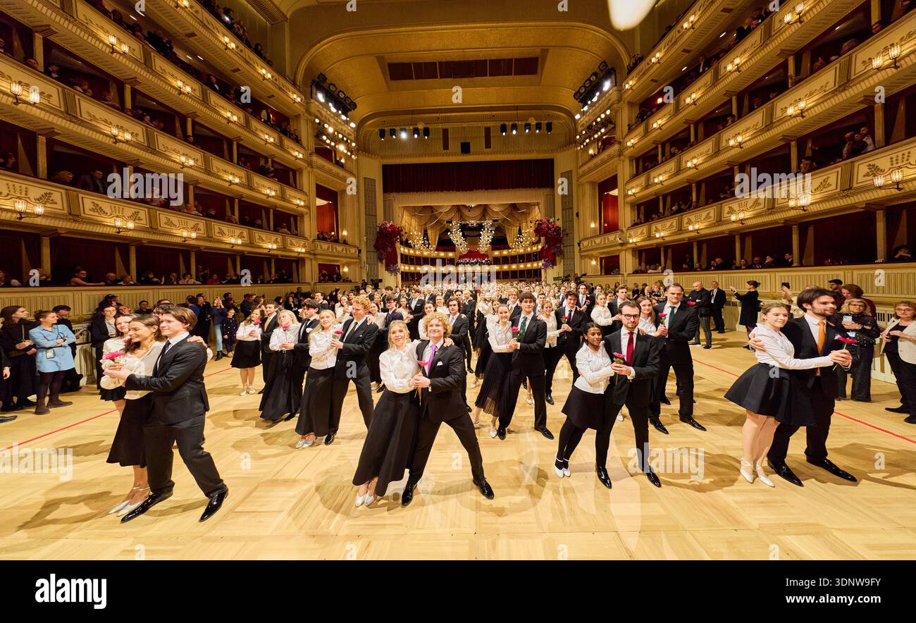 Vienna, Austria. 11th Feb, 2026. Rehearsal for the 2026 Opera Ball at ...