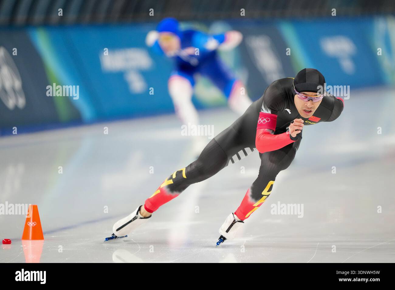 Zhongyan Ning of China, Speed Skating Men's 1000m during the Olympic ...