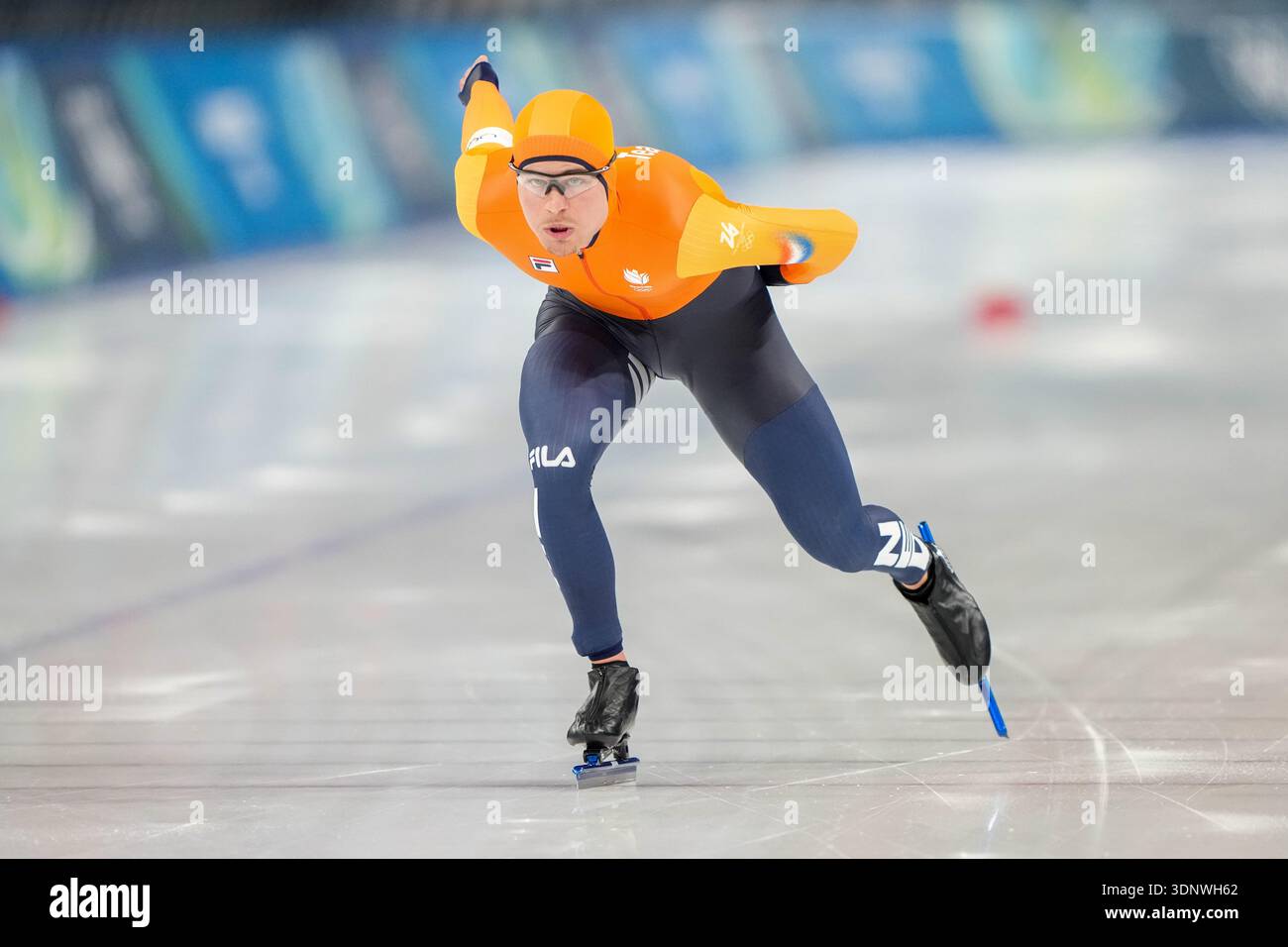 Joep Wennemars of the Netherlands, Speed Skating Men's 1000m during the ...