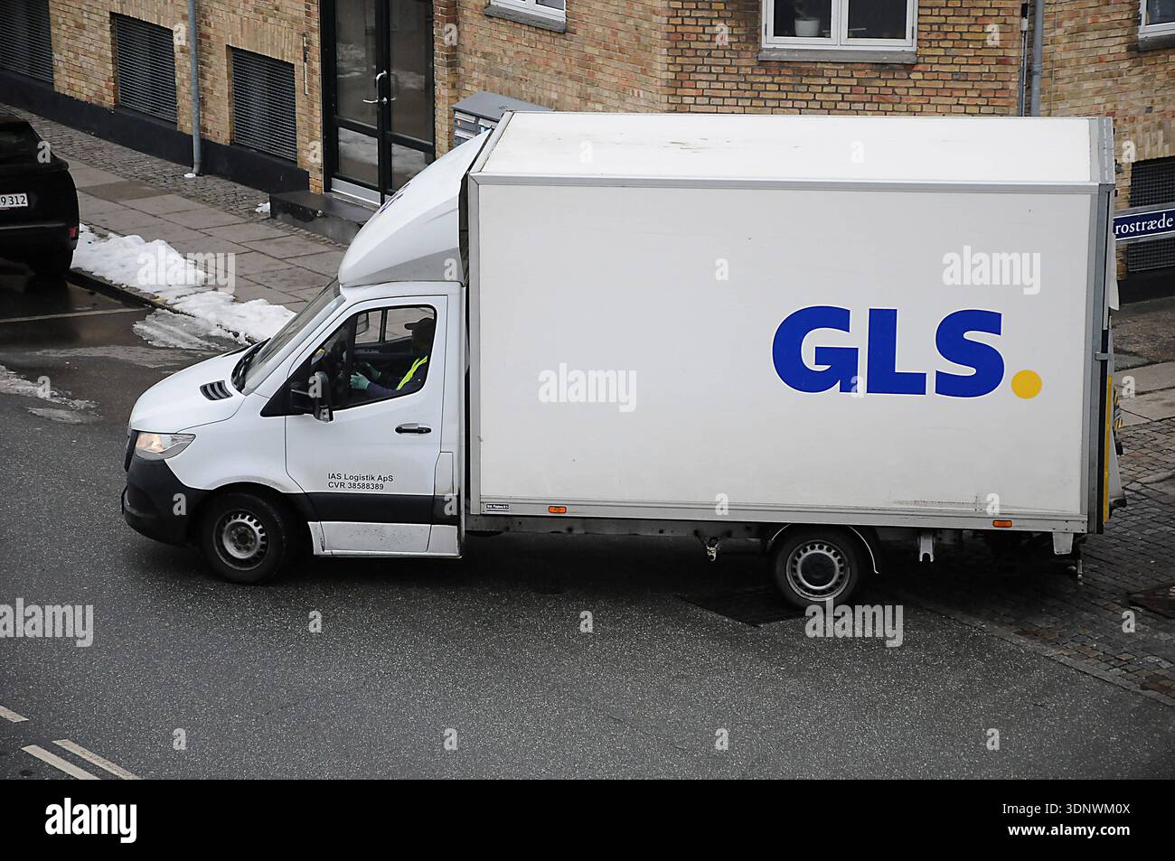 Copenhagen/ Denmark/12 FEBUARY 2026/GLS delivery van in action and gls ...