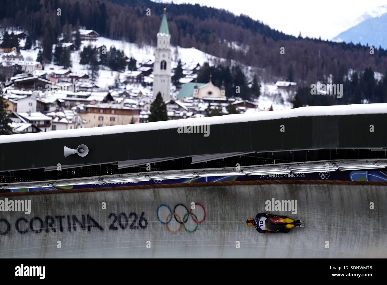 Germany's Christopher Grotheer during the Men's Skeleton Heats at the ...