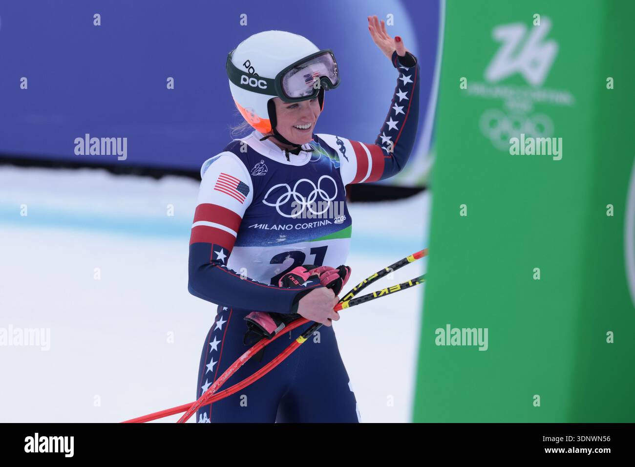 Mary Bocock (USA) during the Olympic Winter Games Milano-Cortina 2026 ...