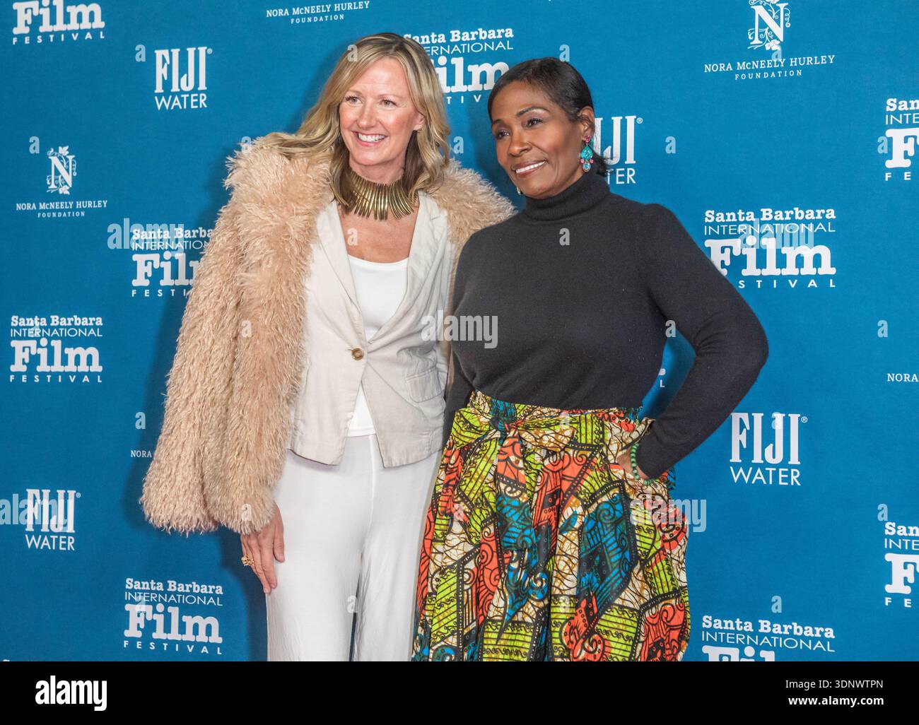 SANTA BARBARA, CA, USA, 11th FEB. 2026 Donia Hames Robinson and Wendy ...
