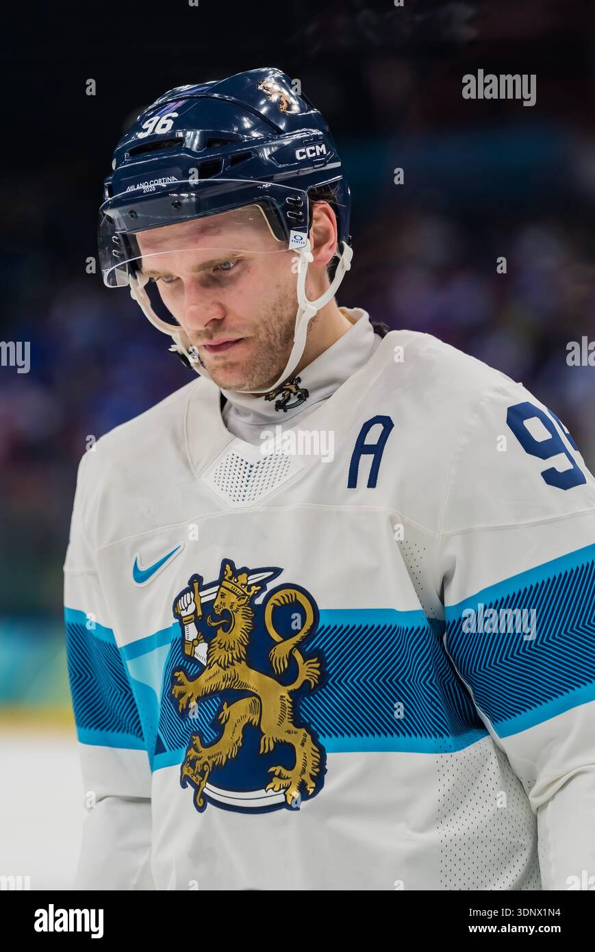 February 11, 2026, Milan, Lombardy, Italy: Forward Mikko Rantanen #96 ...