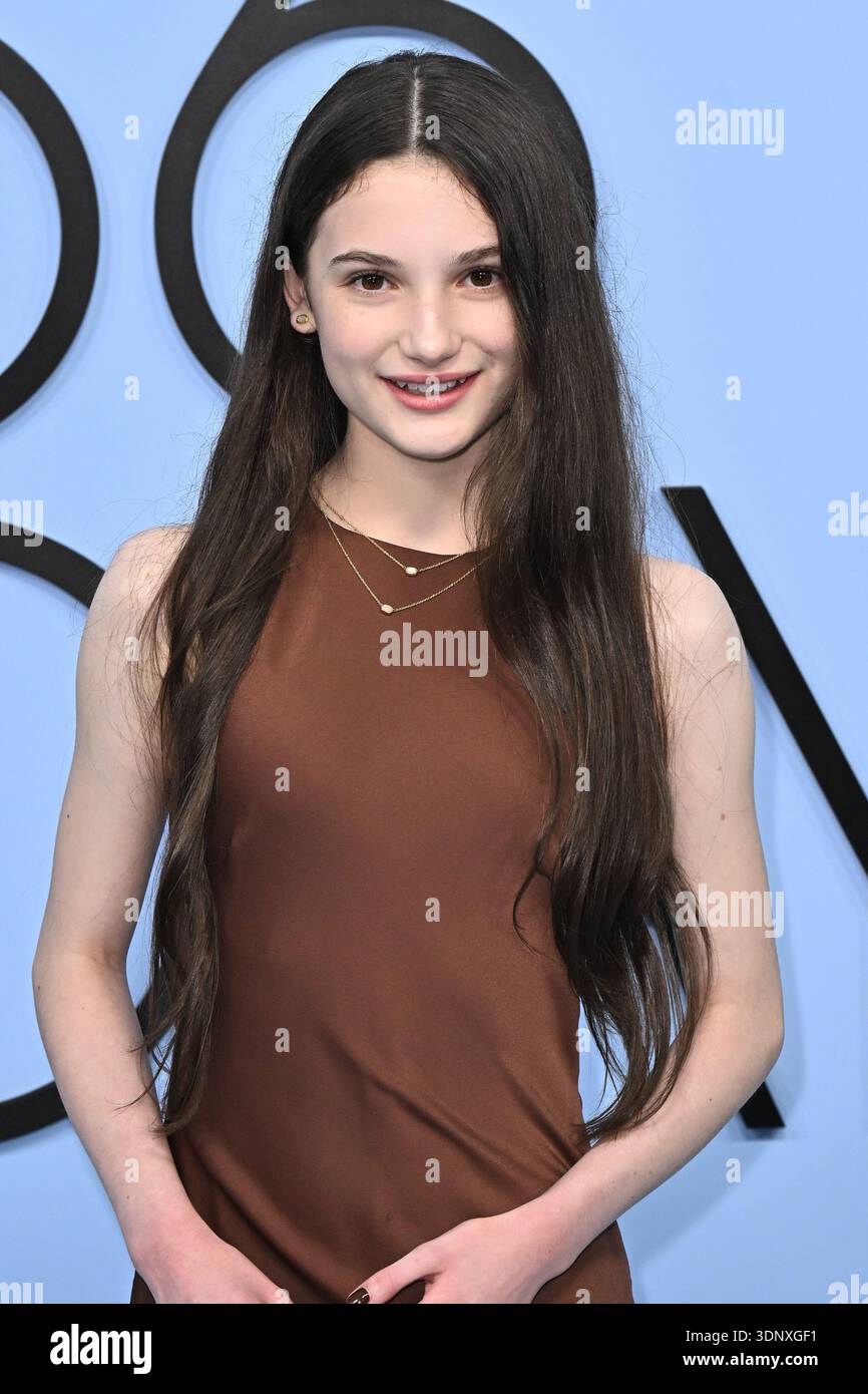 LOS ANGELES, CALIFORNIA - FEBRUARY 11: Ella Victoria attends the “56 ...