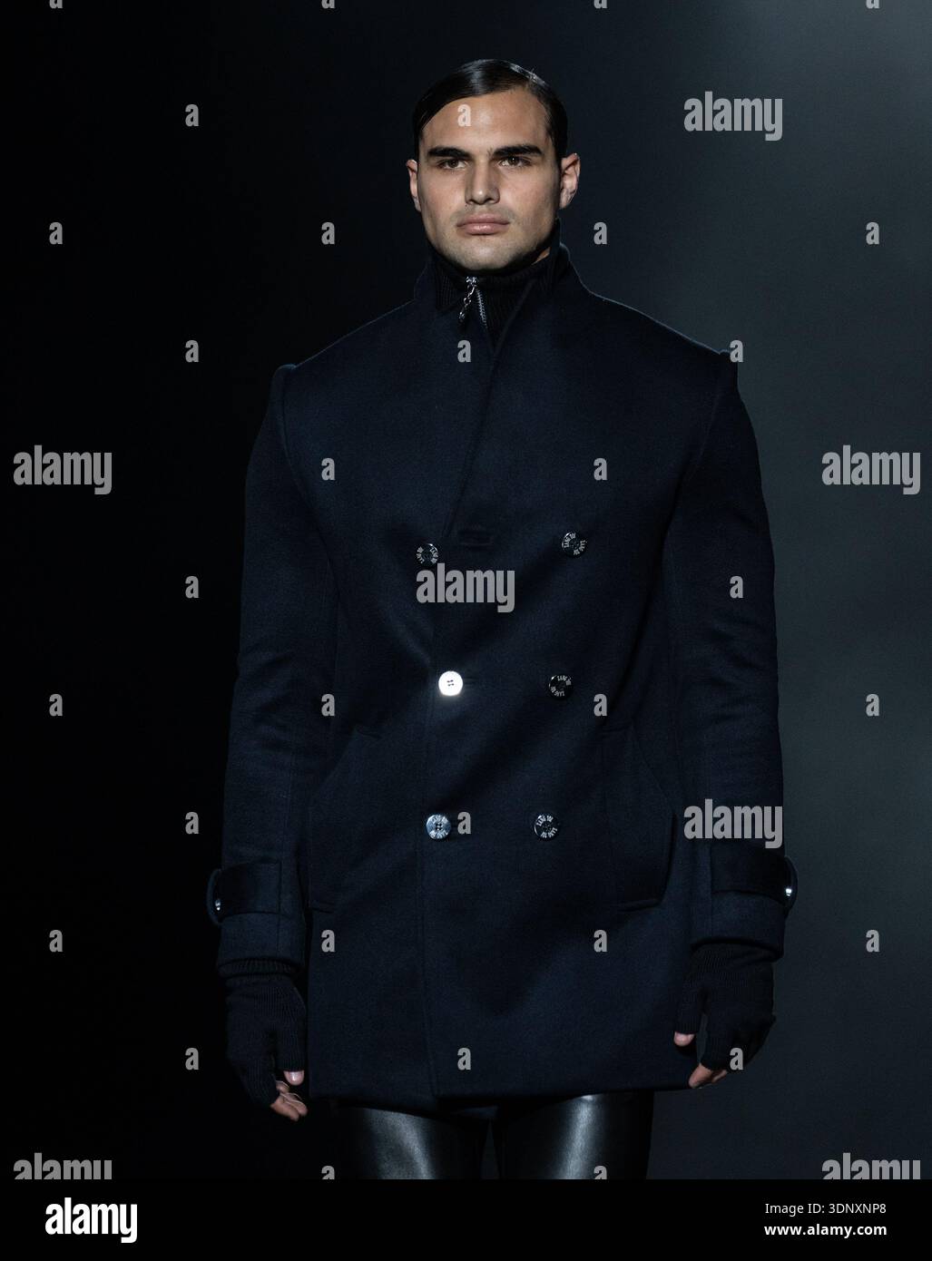 Model walks runway for Zang Too Fall 2026 show during FW26 Fashion Week ...