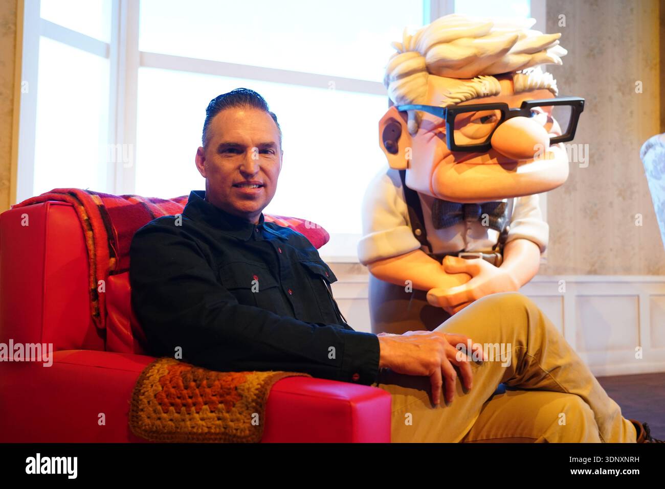 Jay Ward, Creative Director for Franchise at Pixar, during a preview of ...