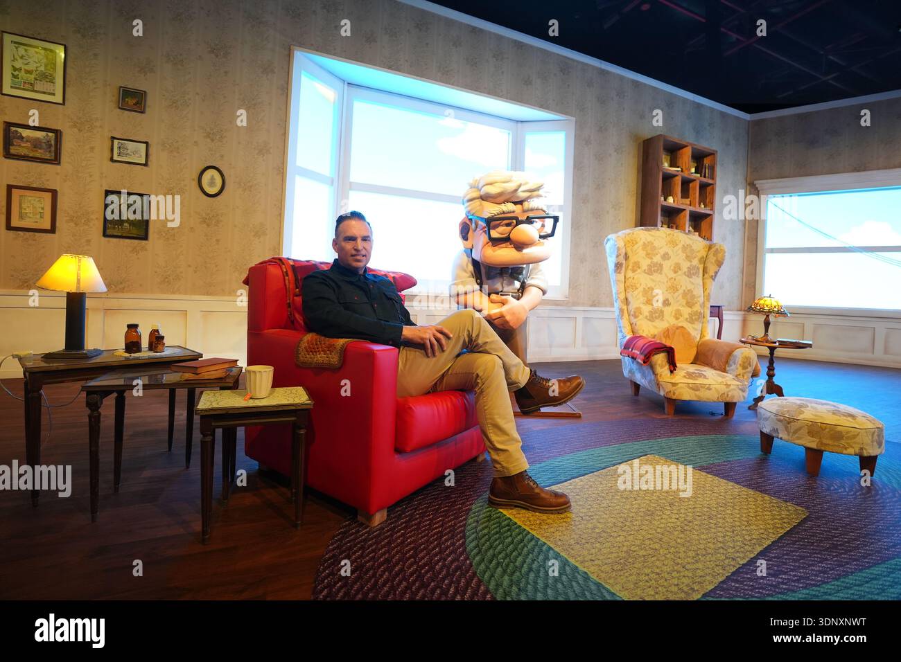 Jay Ward, Creative Director for Franchise at Pixar, during a preview of ...
