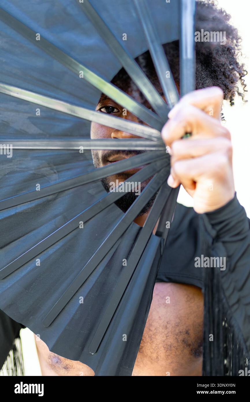 Dynamic pose wielding hi-res stock photography and images - Alamy