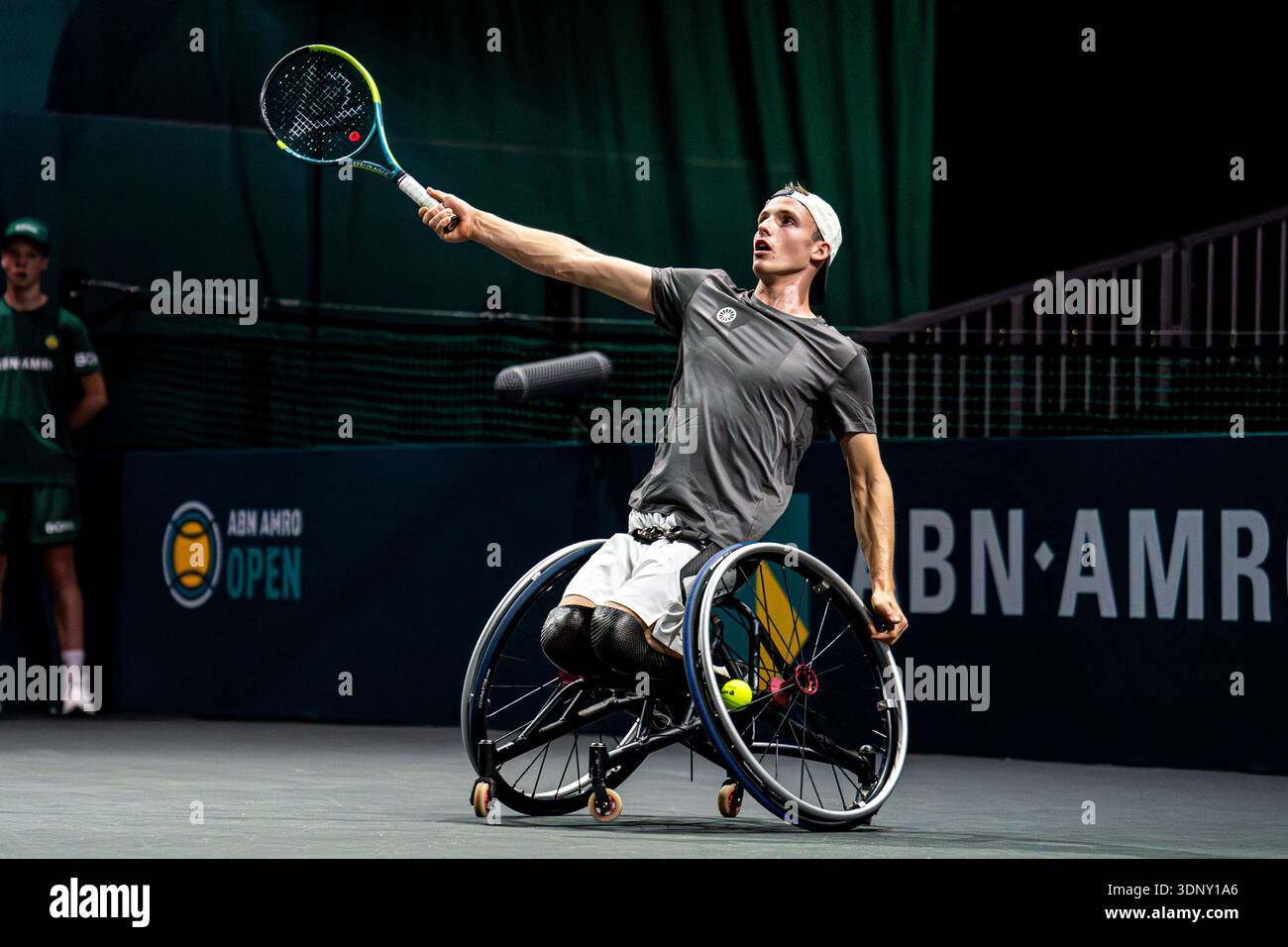 ROTTERDAM, NETHERLANDS - FEBRUARY 12: Maarten ter Hofte competing ...