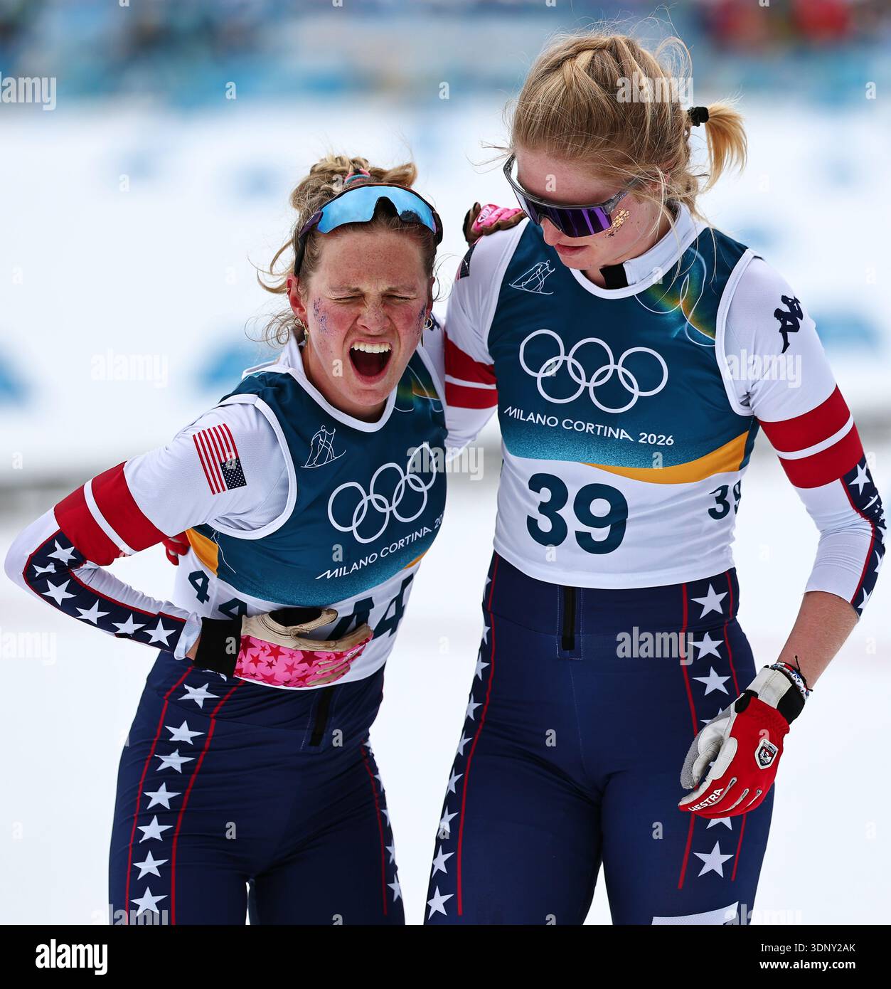 12 February 2026, Italy, Tesero: Olympia, Olympic Winter Games Milan ...
