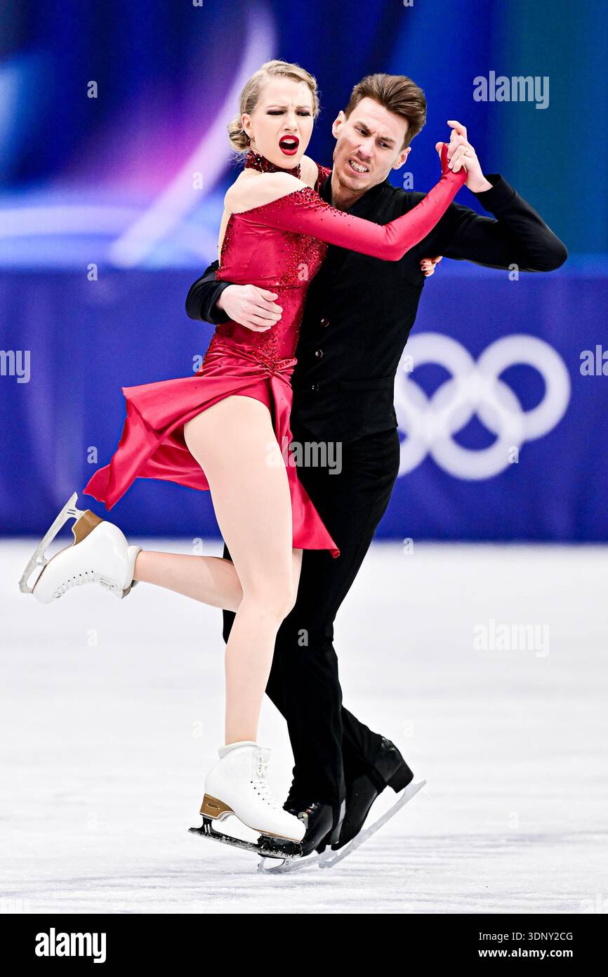 Juulia TURKKILA & Matthias VERSLUIS (FIN), during Ice Dance Free Dance ...
