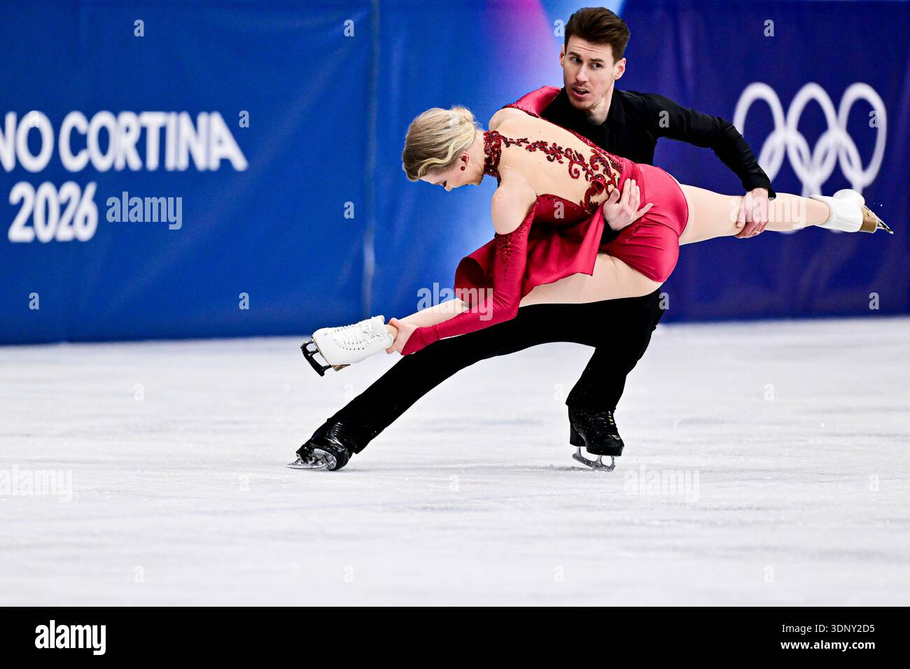 Juulia TURKKILA & Matthias VERSLUIS (FIN), during Ice Dance Free Dance ...