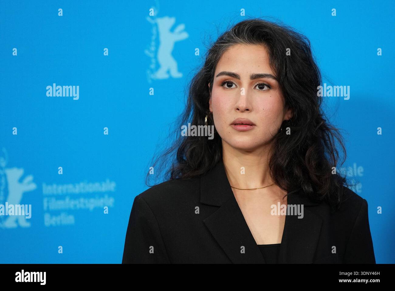 Laila Mahmudi poses for photographers at the photo call for the film ...