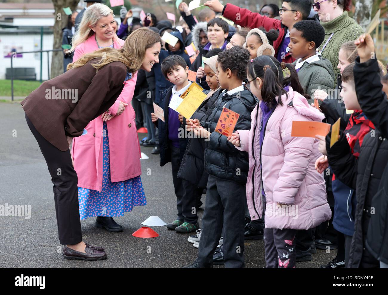 The Princess of Wales, Patron of Place2Be, a UK children's mental ...