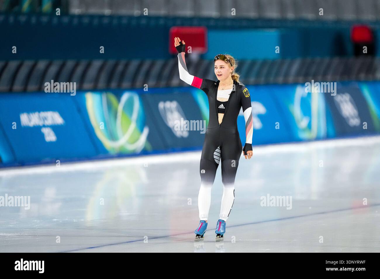 MILAN, ITALY - FEBRUARY 12: Maira Jasch of Germany during the 5000m ...