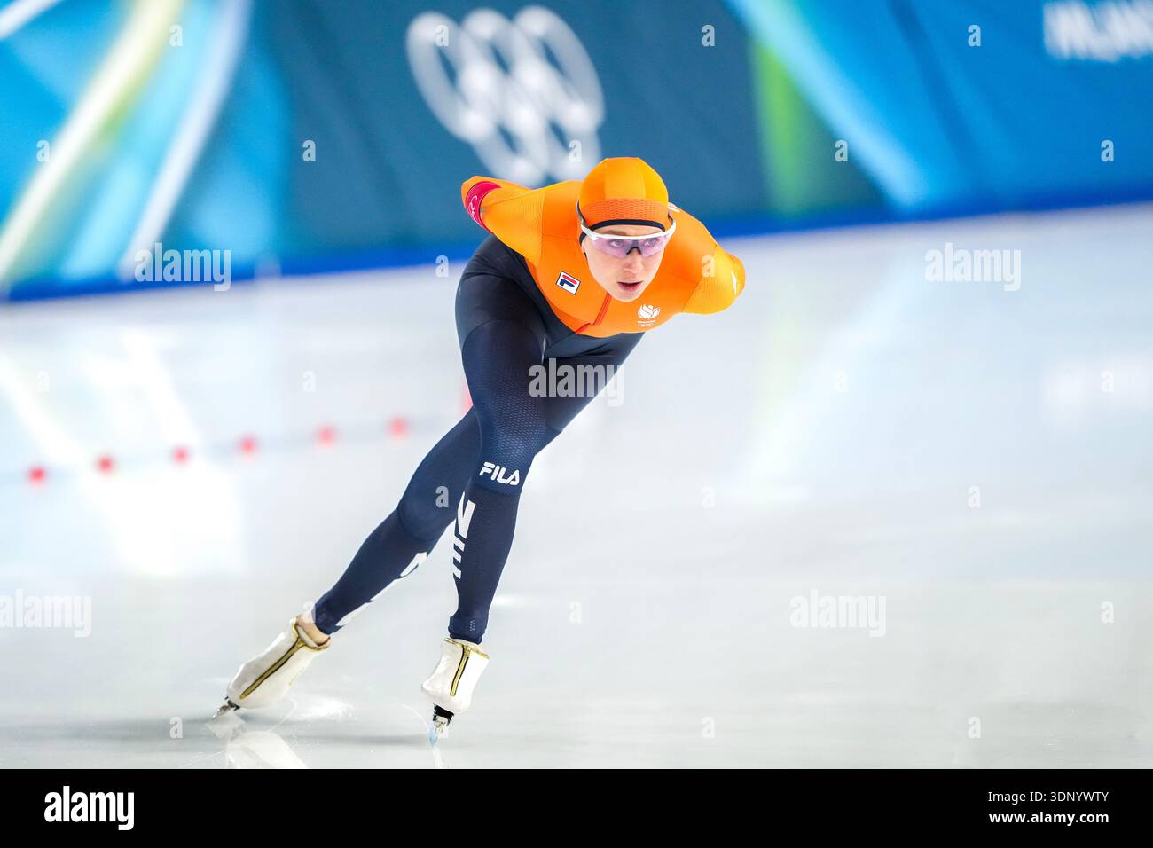 MILAN, ITALY - FEBRUARY 12: Merel Conijn of Netherlands during the ...