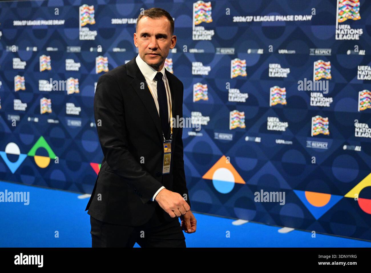 Ukraine's Andriy Shevchenko pictured at the red carpet ahead of the ...