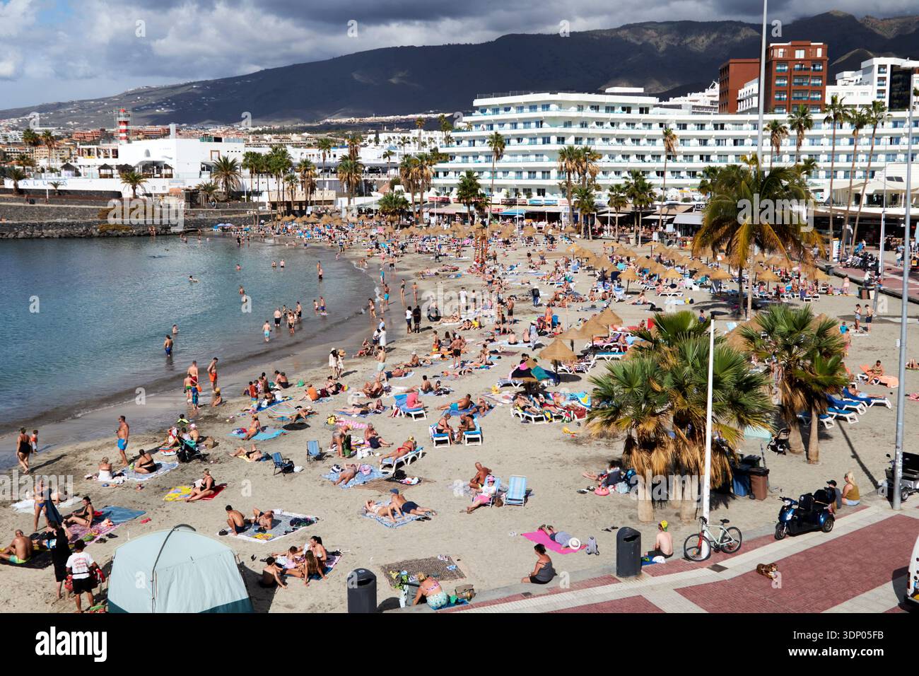 playa de la pinta costa adeje tenerife canary islands spain Stock Photo ...