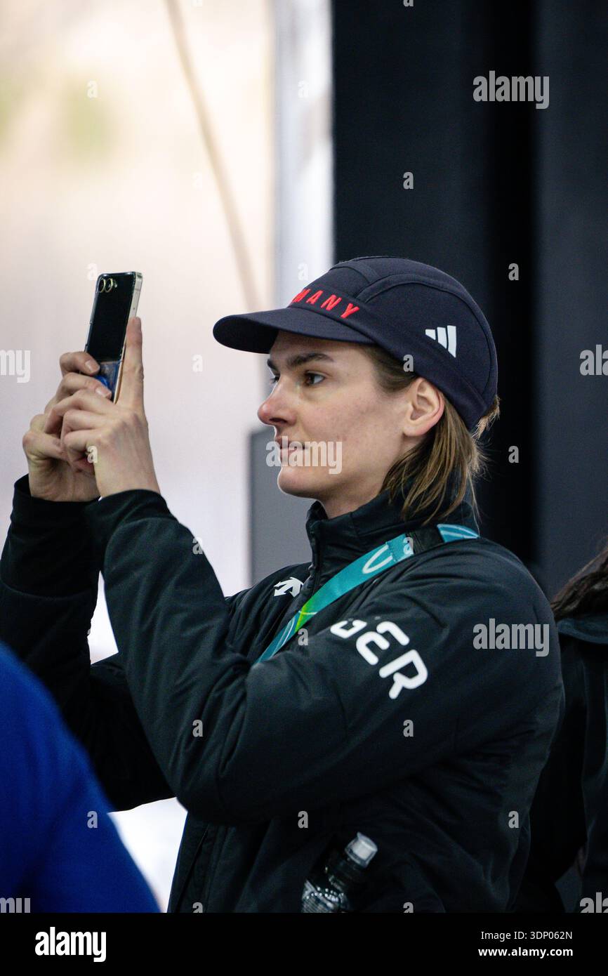 Neele Schuten ( Germany ), Women’s Monobob, Milano Cortina 2026 Olympic ...
