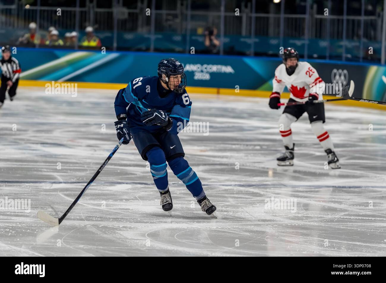 February 12, 2026, Milan, Lombardy, Italy: Forward Emma Nuutinen #61 of ...