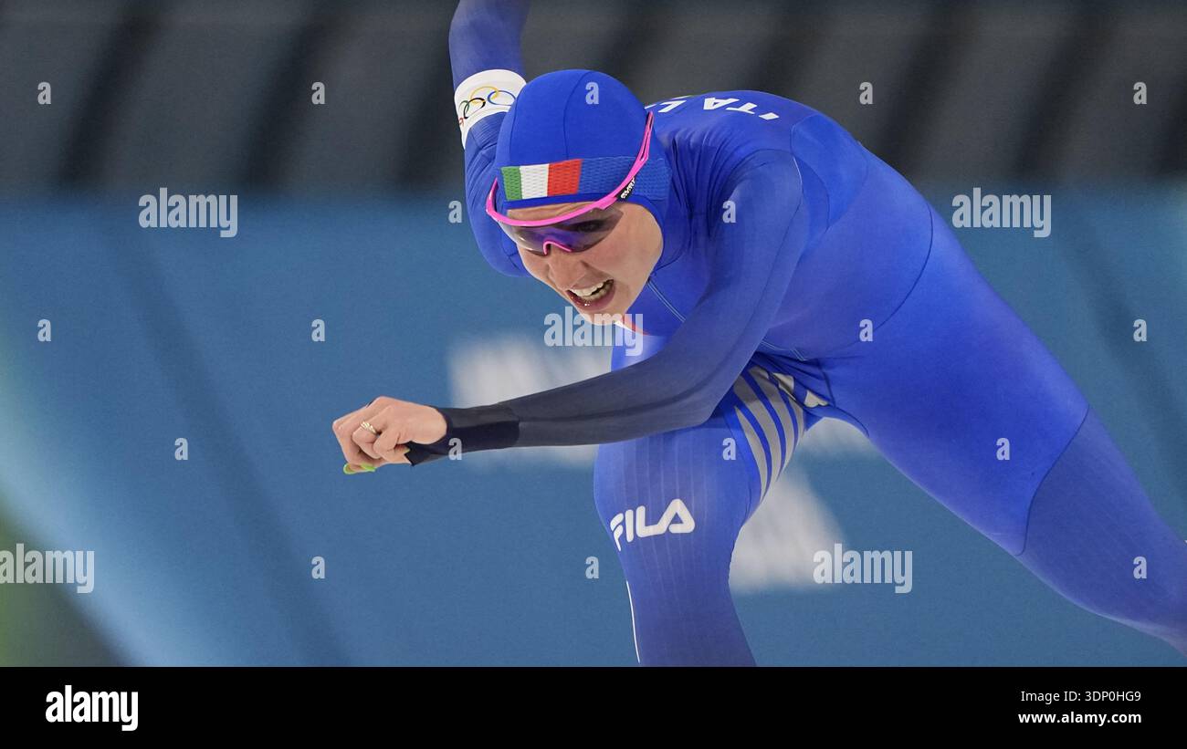 Francesca Lollobrigida of Italy competes to win a gold medal in the ...