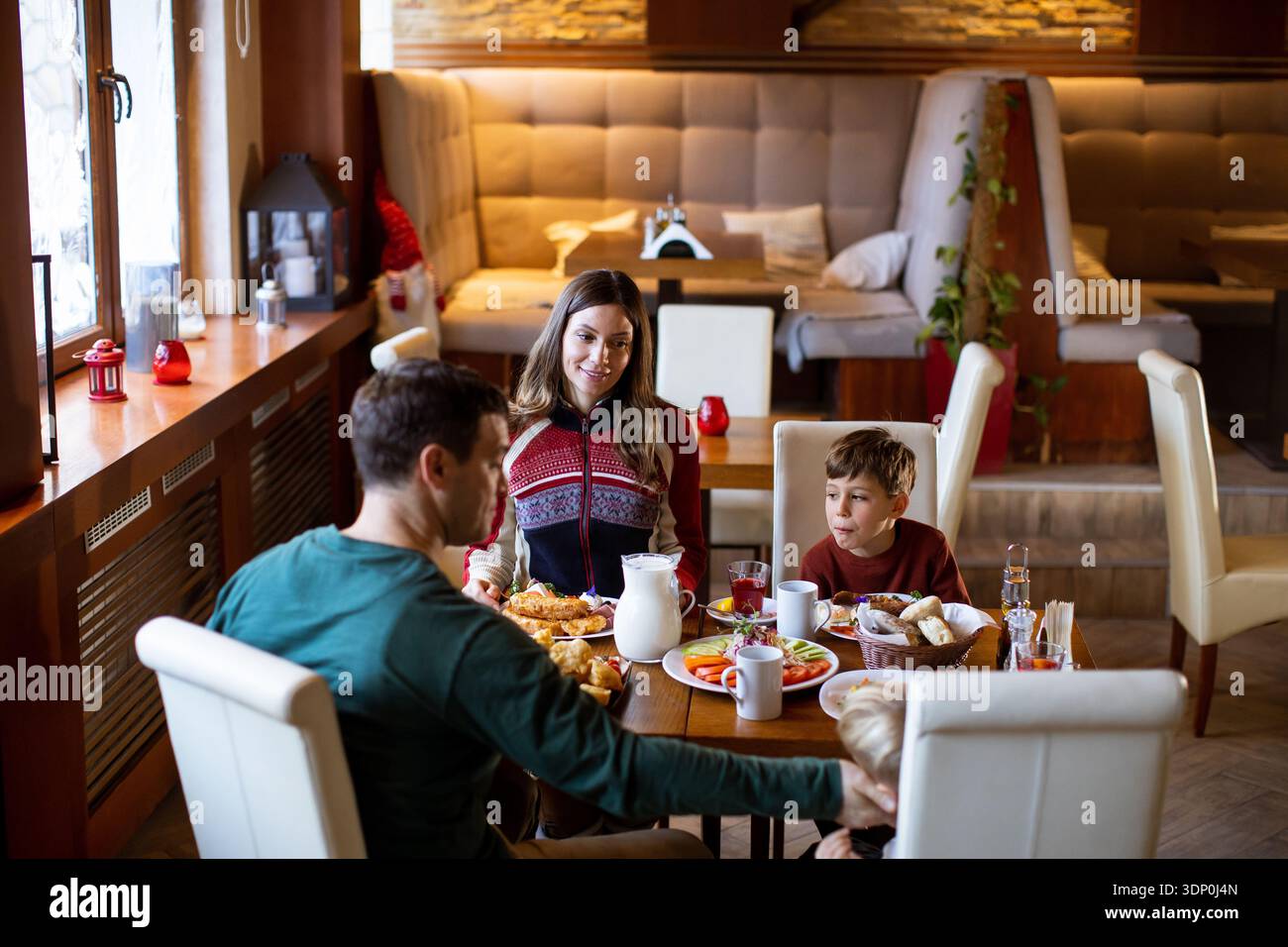 Family weekend menu parents hi-res stock photography and images - Alamy