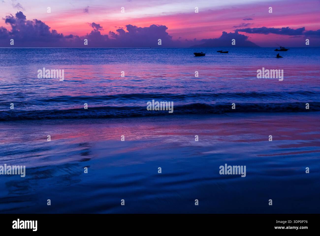 Tropical night beach landscape photography featuring shore water under ...