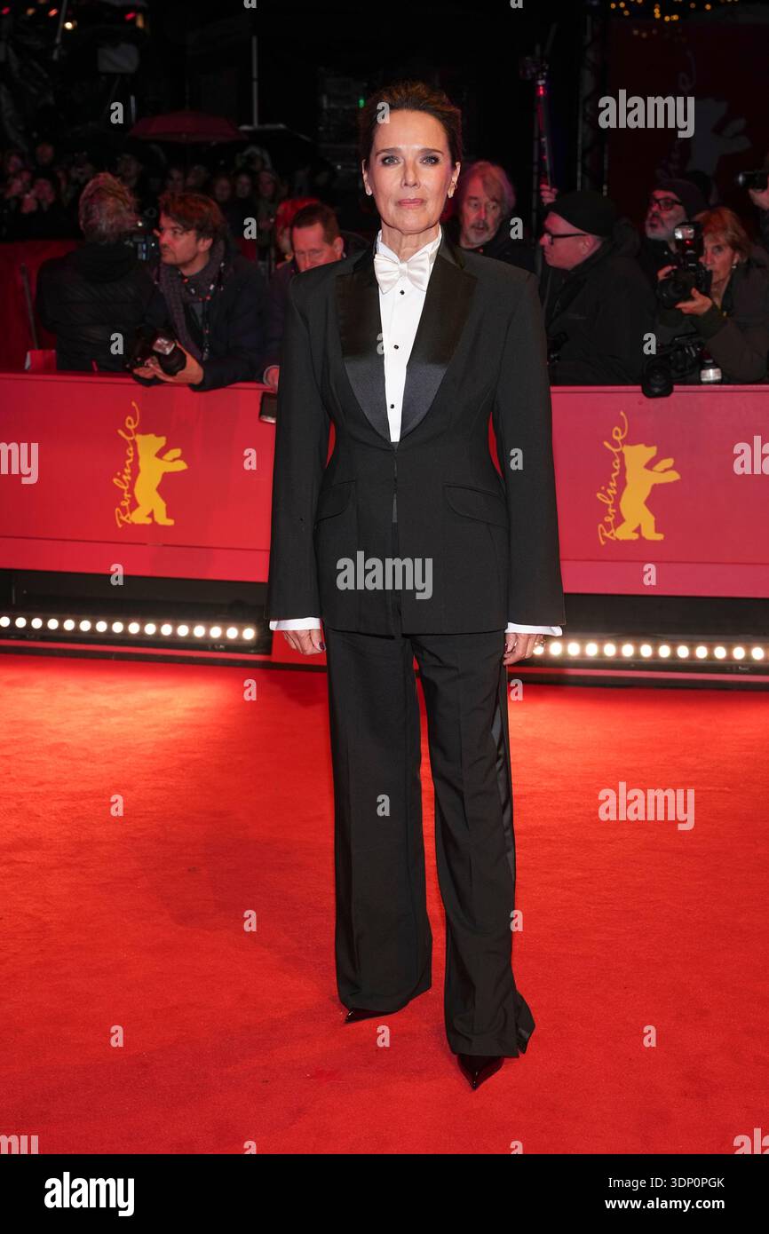 Desiree Nosbusch poses for photographers at the opening ceremony red ...