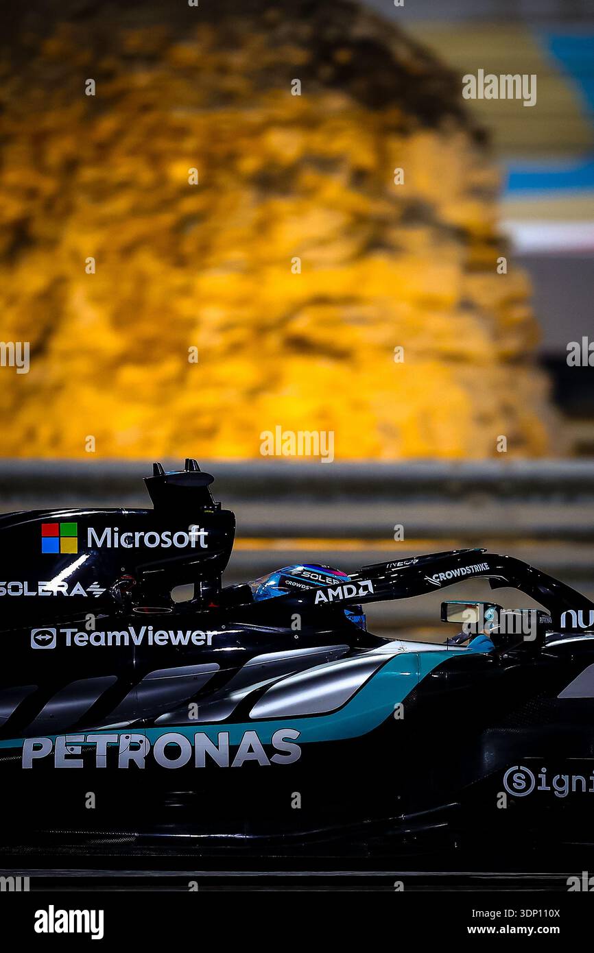 63 George Russell, (GRB), INEOS AMG Mercedes W17, during the Winter ...