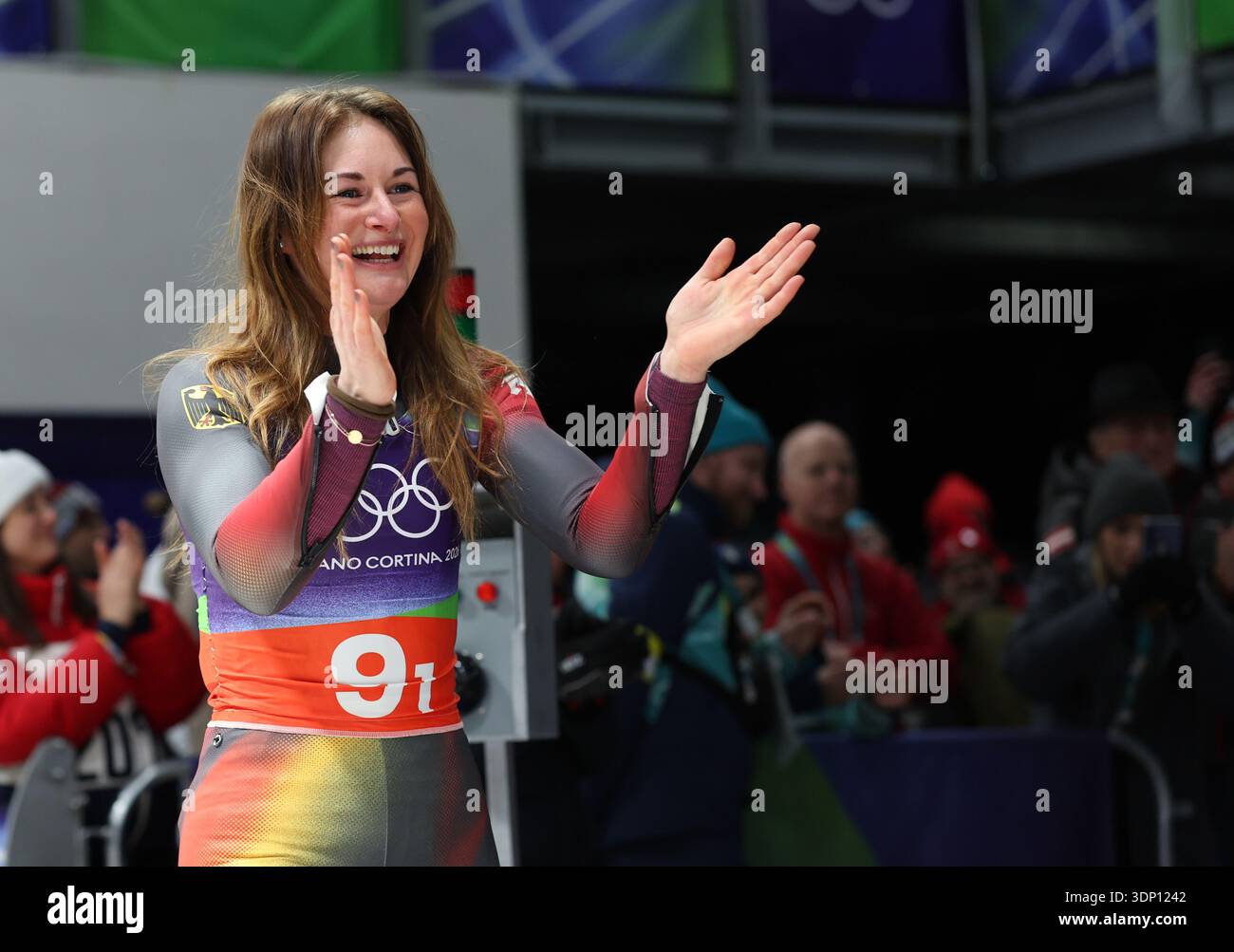 Olympic Games Milan Cortina 2026 Luge Team Relay, Julia TAUBITZ (GER ...