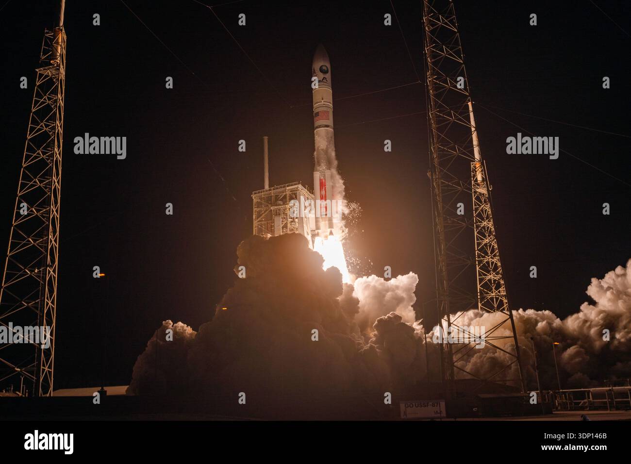 Remote camera liftoff at 4:22 AM February 12th 2026 ULA Vulcan USSF-87 ...