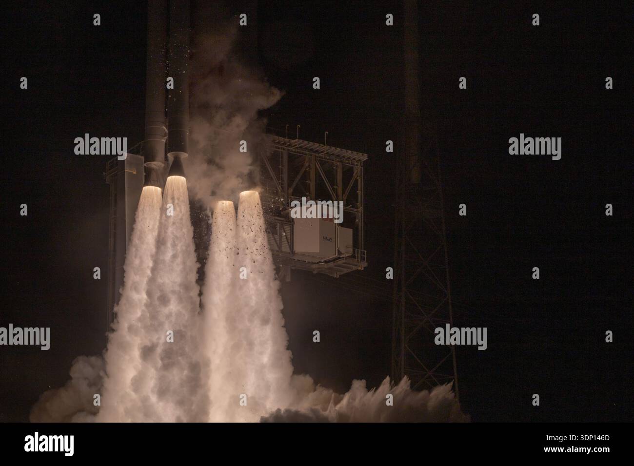 Remote camera liftoff at 4:22 AM February 12th 2026 ULA Vulcan USSF-87 ...
