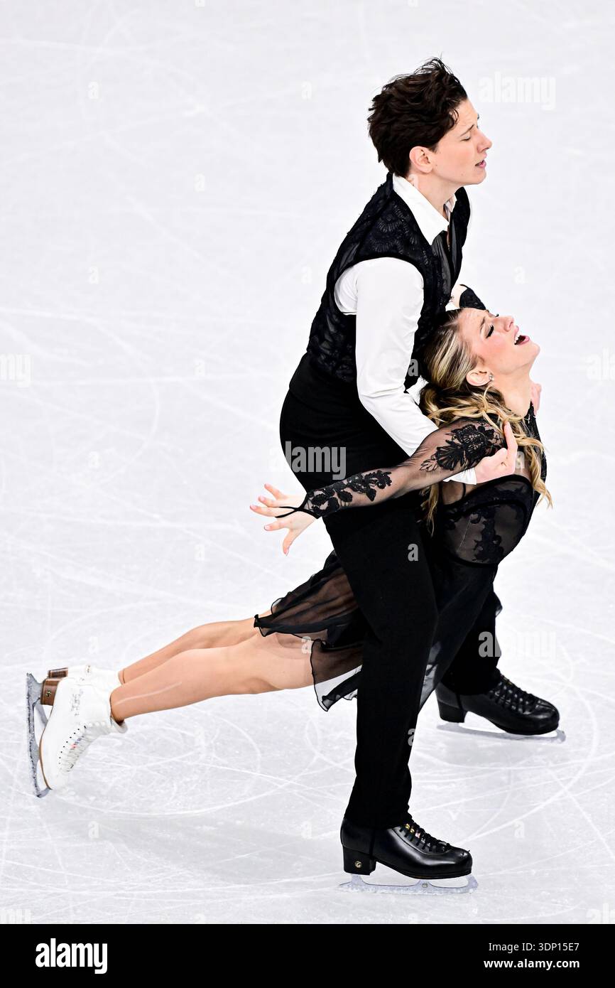 Emilea ZINGAS & Vadym KOLESNIK (USA), during Ice Dance Free Dance, at ...