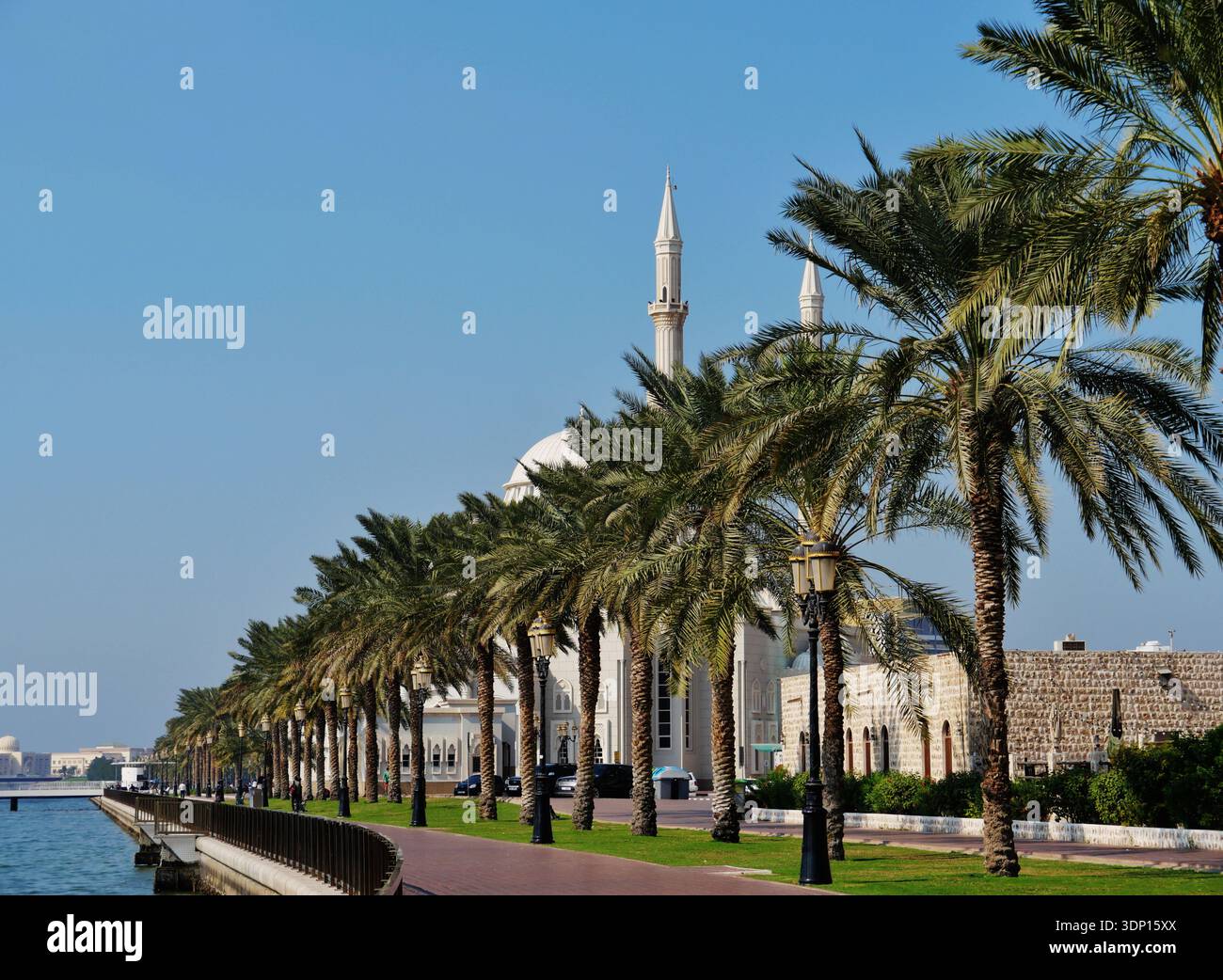 Sharjah Corniche, Sharjah, Sharjah Emirate, United Arab Emirates Stock ...