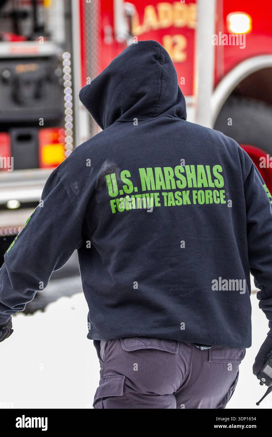 US Federal Marshal Fugitive Task Force Stock Photo - Alamy