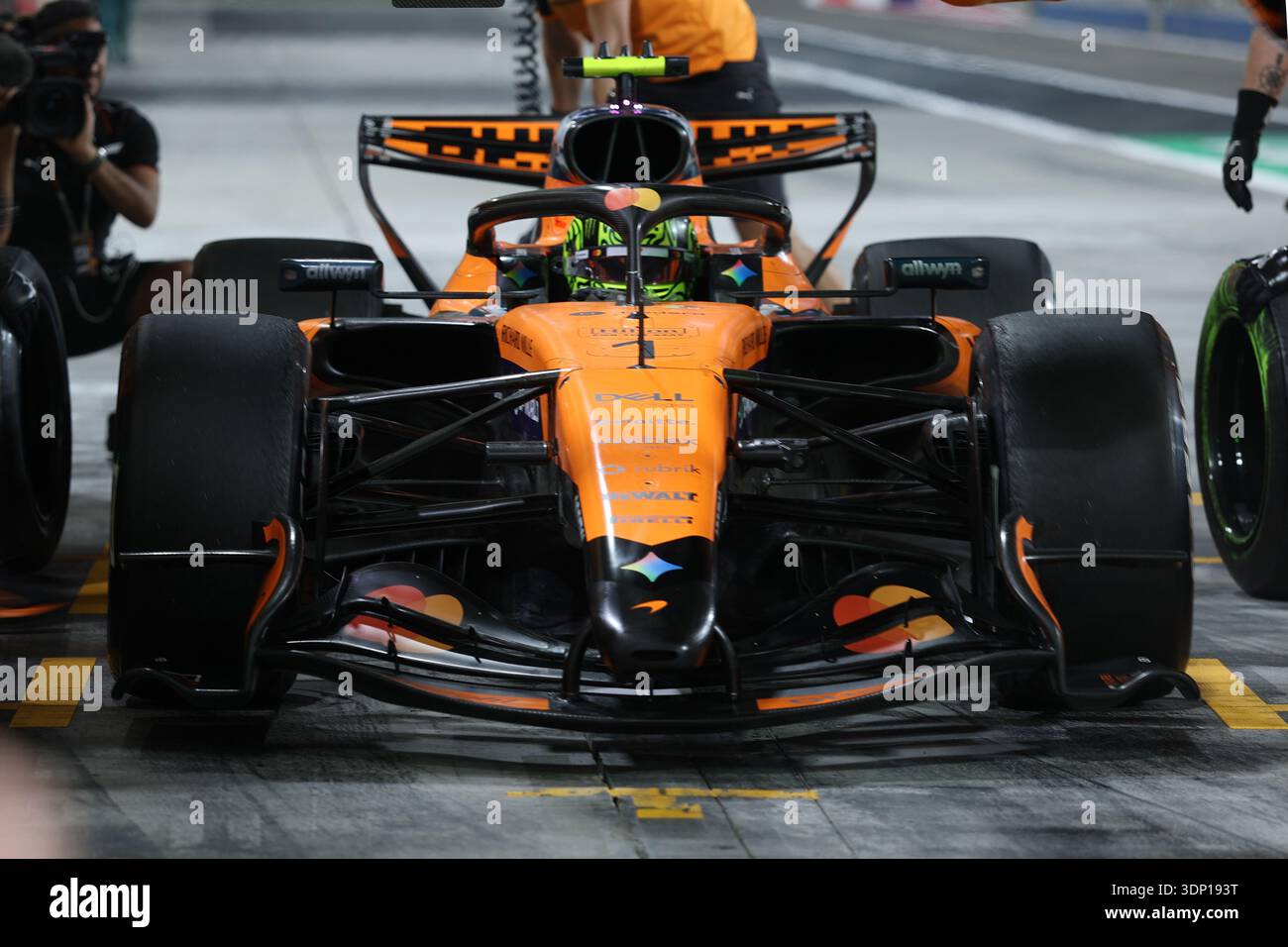 #1 Lando Norris (GBR) McLaren Mastercard F1 Team (GBR) MCL40A/Mercedes ...