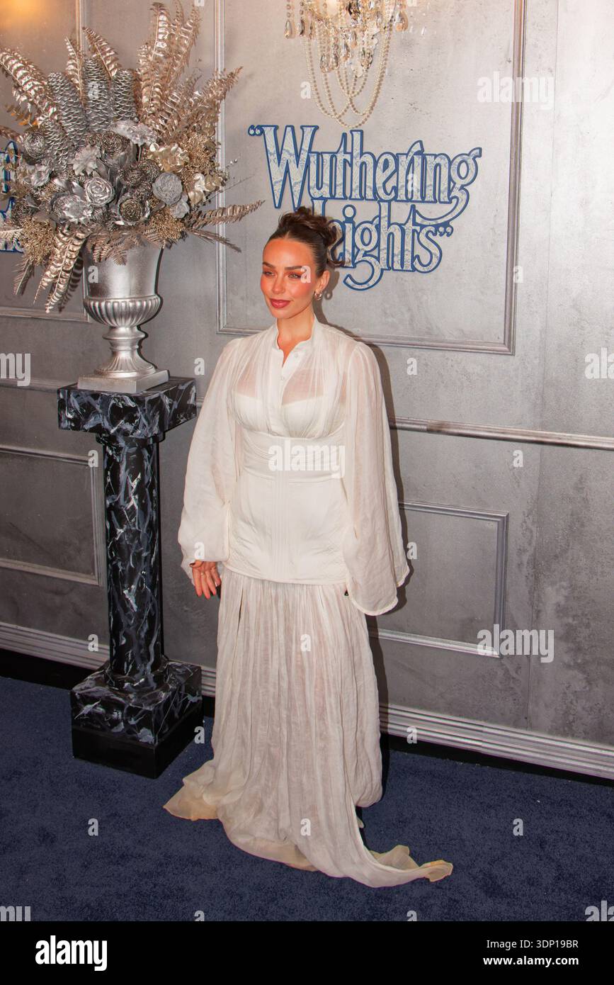 Cartier Milan attends the “Wuthering Heights” Australian movie premiere ...