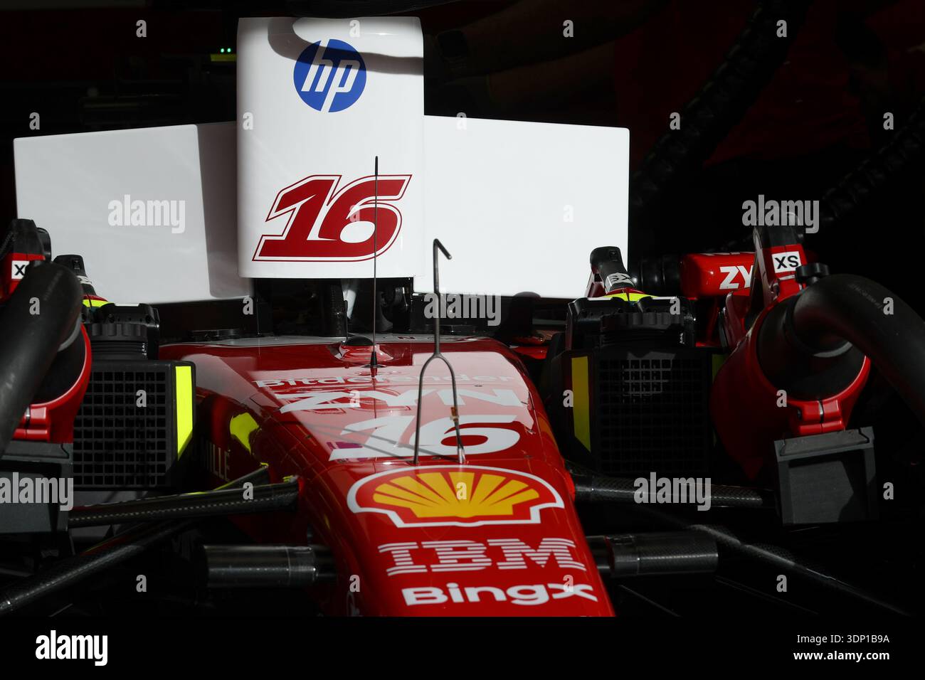 #16 Charles Leclerc (MCO) Scuderia Ferrari HP (ITA) Ferrari SF-2 during ...