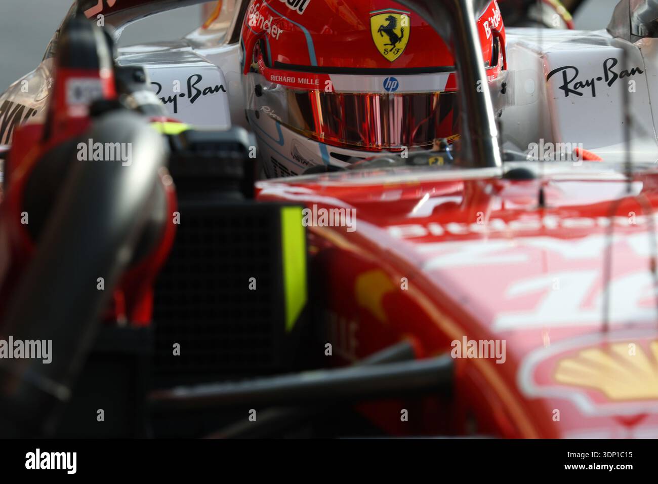 #16 Charles Leclerc (MCO) Scuderia Ferrari HP (ITA) Ferrari SF-2 during ...