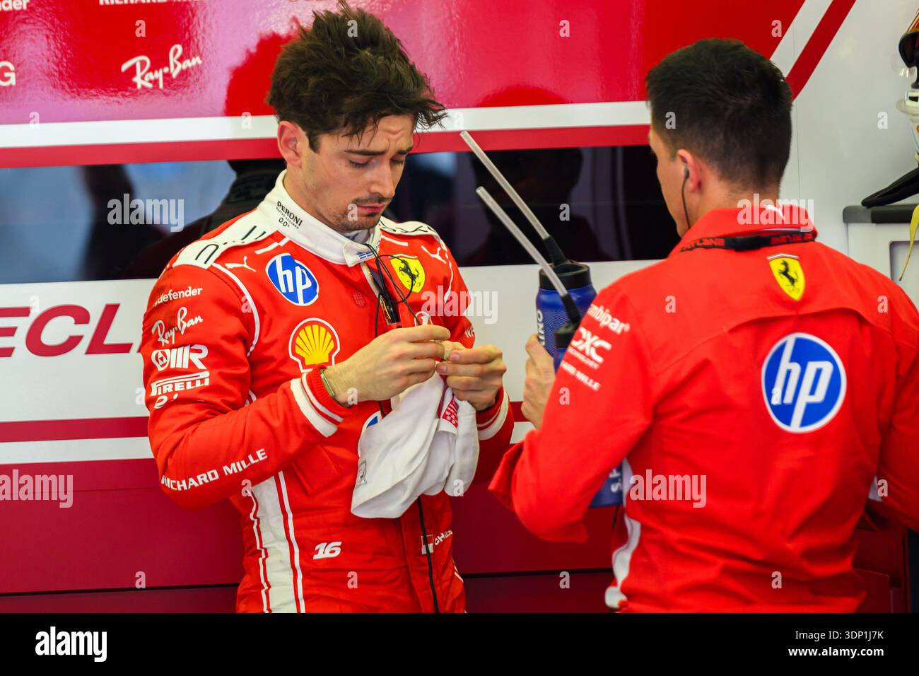 Sakhir, Bahrain. 12th Feb 2026. Formula 1 Pre-Season Testing 1. Charles ...