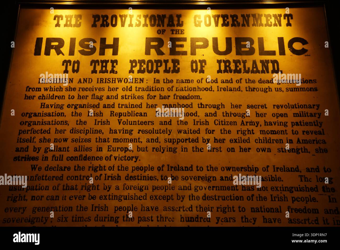 Dublin, Ireland - 11th February 2026: The Irish Poblacht Na hEireann ...